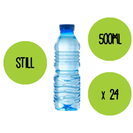 Mineral Water Still Plastic Bottles 500ml x 24